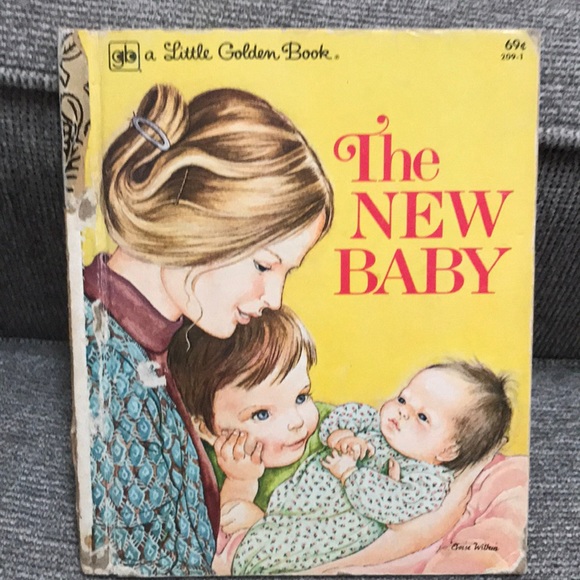 Little Golden Books | Toys | 2 For The New Baby 1979 A Little Golden ...